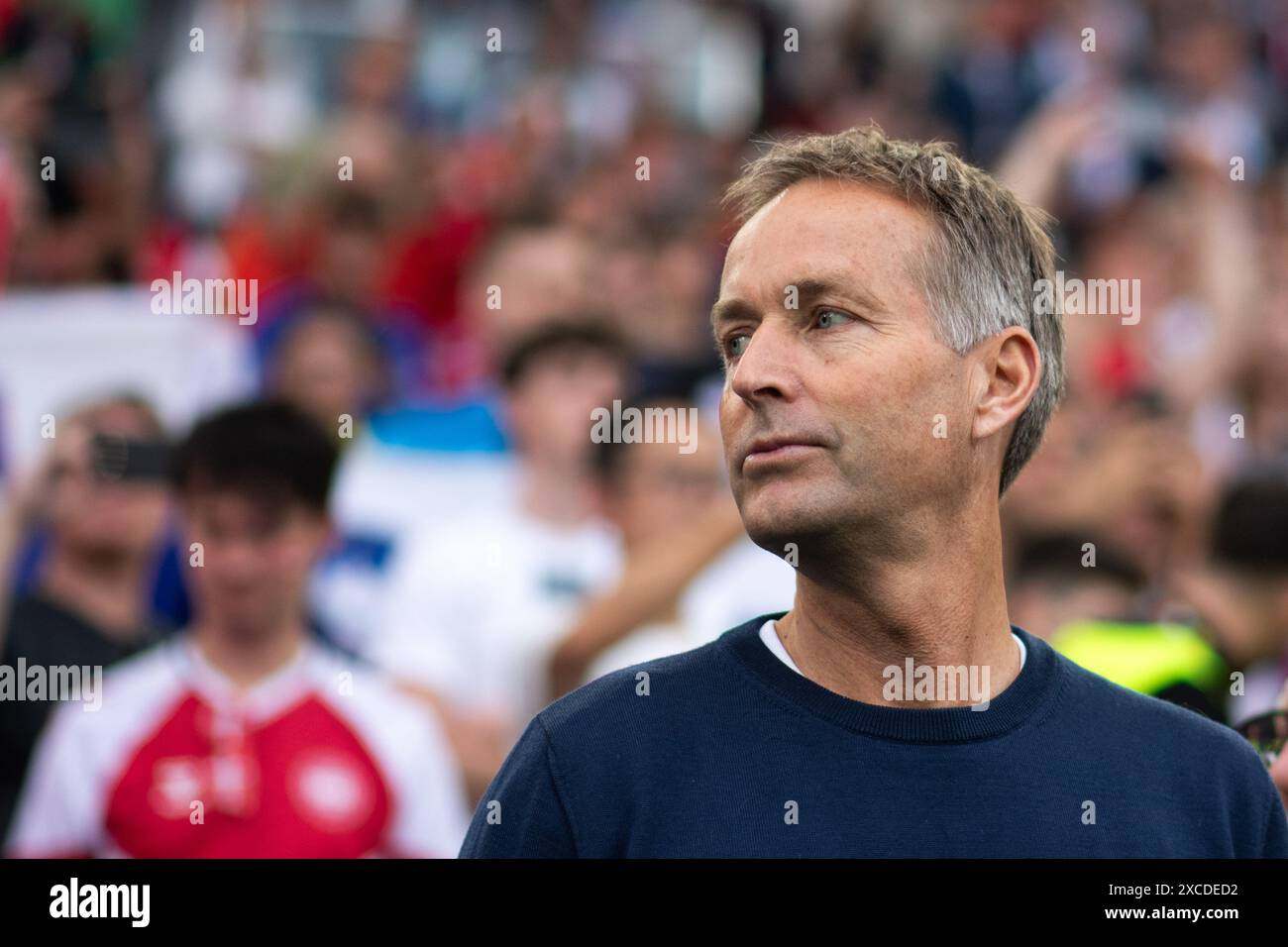 Kasper Hjulmand (Daenemark, Trainer), GER, Slovenia (SVN) vs Denmark ...