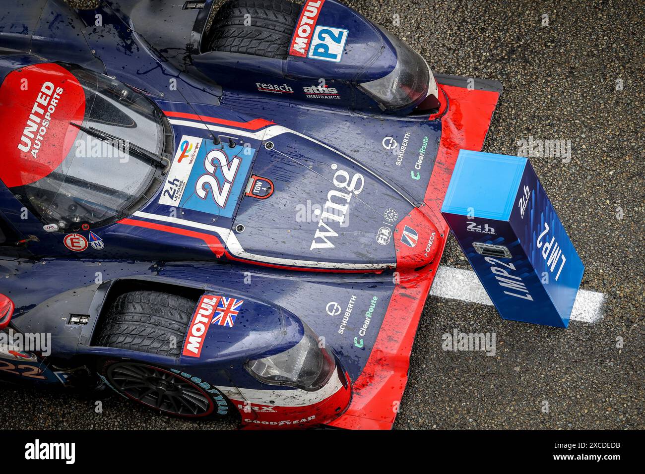 Le Mans, France. 16th June, 2024. 22 JARVIS Oliver (gbr), GARG Bijoy ...