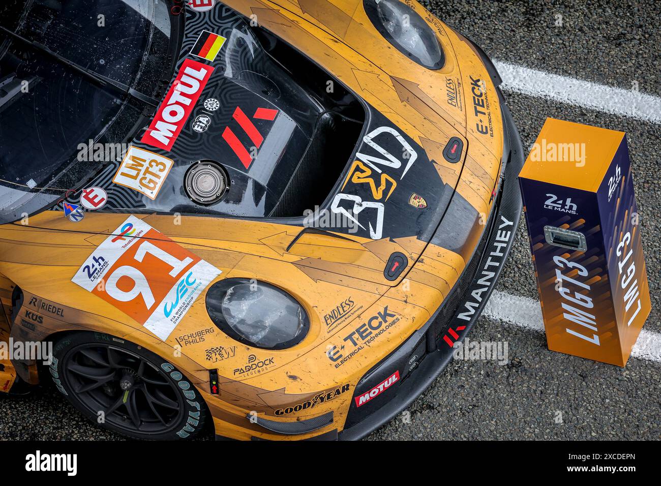 Le Mans, France. 16th June, 2024. 91 LIETZ Richard (aut), SCHURING ...