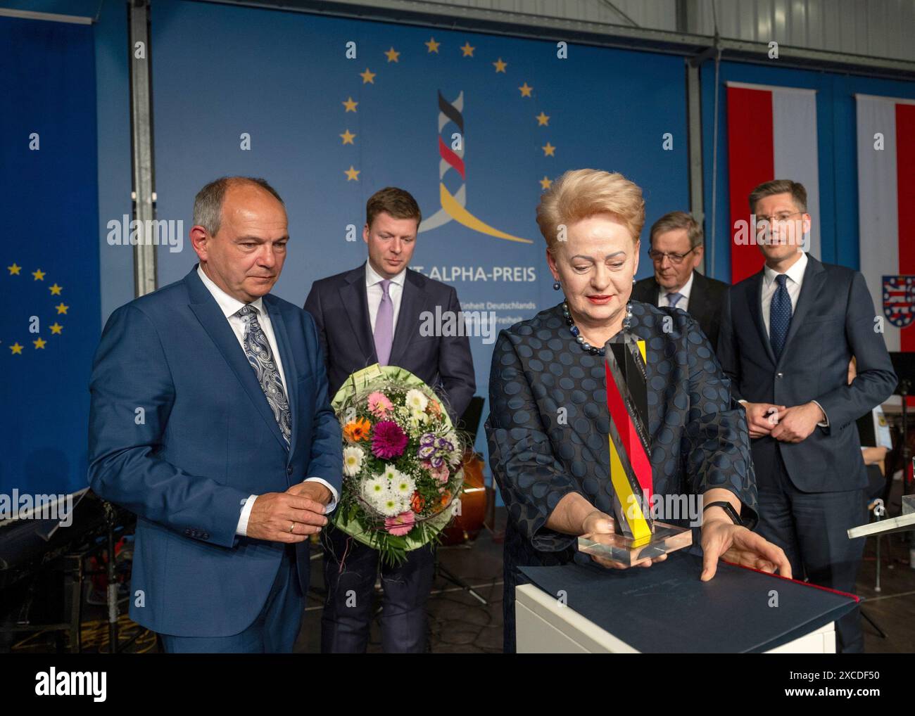 Geisa, Germany. 16th June, 2024. The Chairman of the Board of Trustees ...