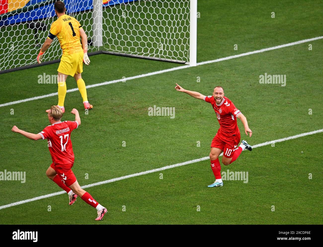 Stuttgart, Germany. 16th June, 2024. Soccer, UEFA Euro 2024, European ...