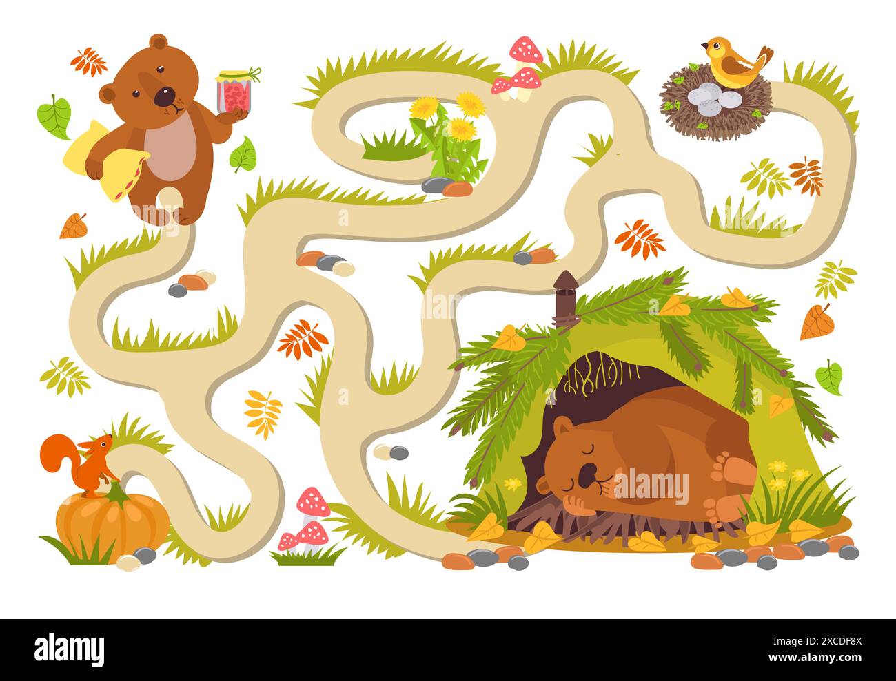 Cub den Stock Vector Images - Alamy