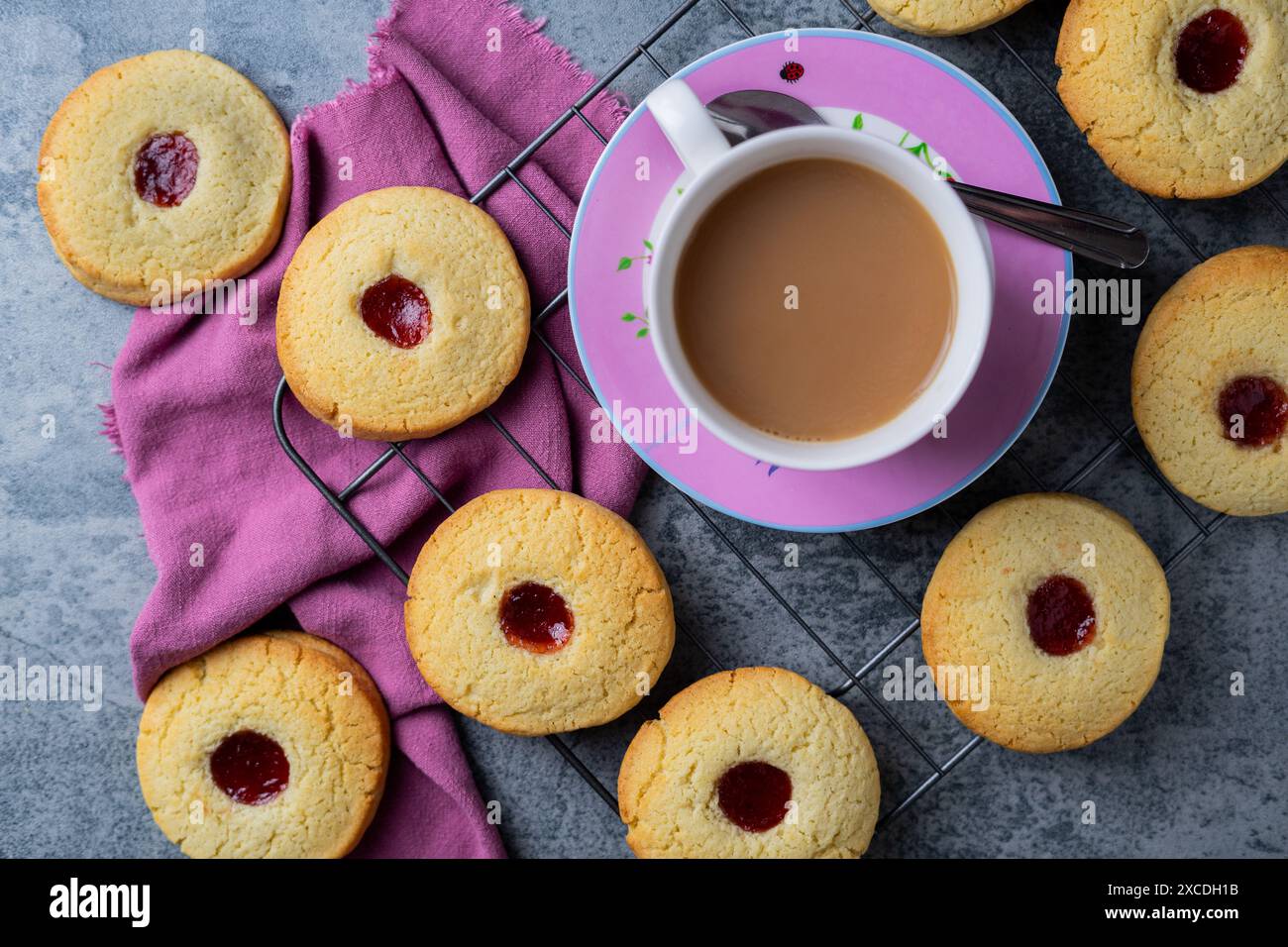 Overhead snack presentation hi-res stock photography and images - Alamy