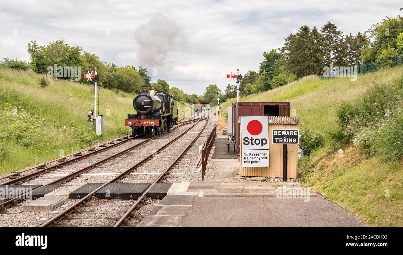 GWR 2900 'Saint' class No 299, Lady of Legend. 4-6-0 steam locomotive ...