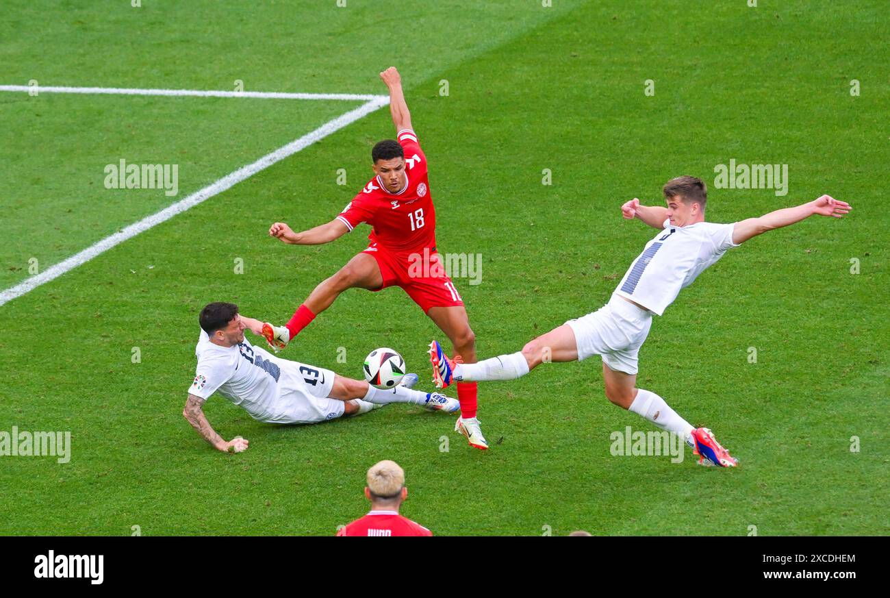 Alexander Bah Denmark, Erik Janza Slovenia and Jaka Bijol Slovenia ...