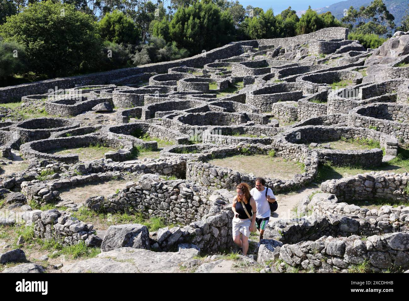 Castro de santa tegra hi-res stock photography and images - Alamy