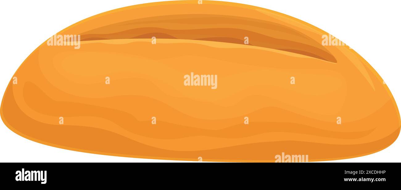 Crusty loaf sourdough bread Stock Vector Images - Alamy