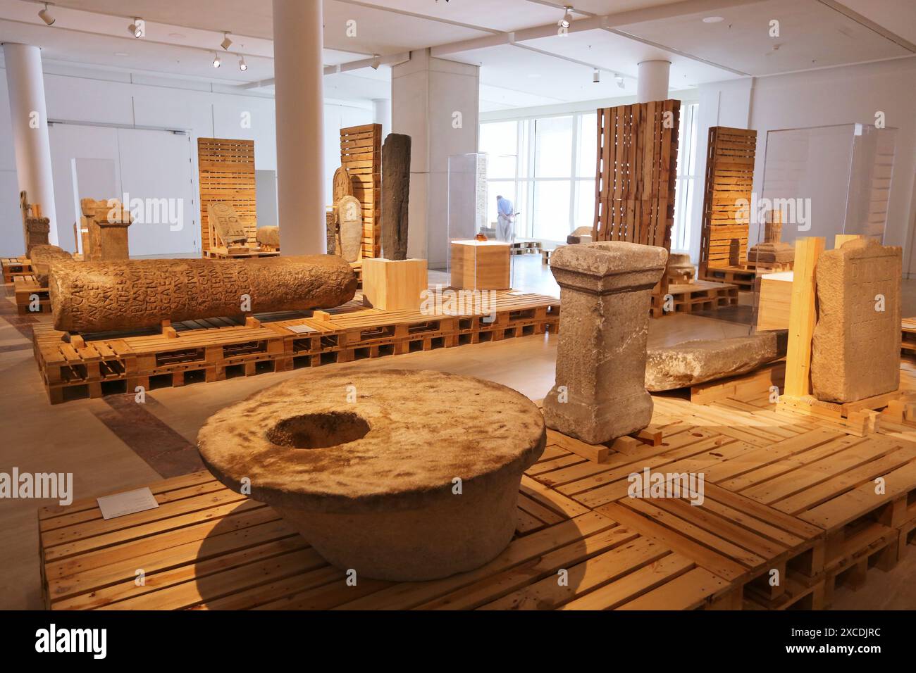 Lucerne Tower of Hercules lighthouse, stone Roman brazier to guide ...