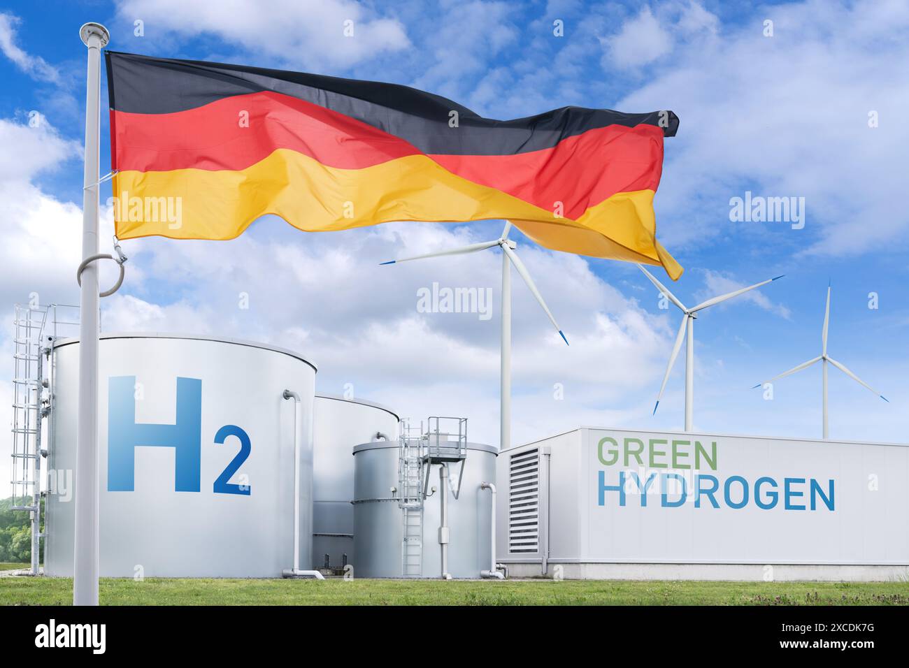 Green hydrogen plant germany hi-res stock photography and images - Alamy