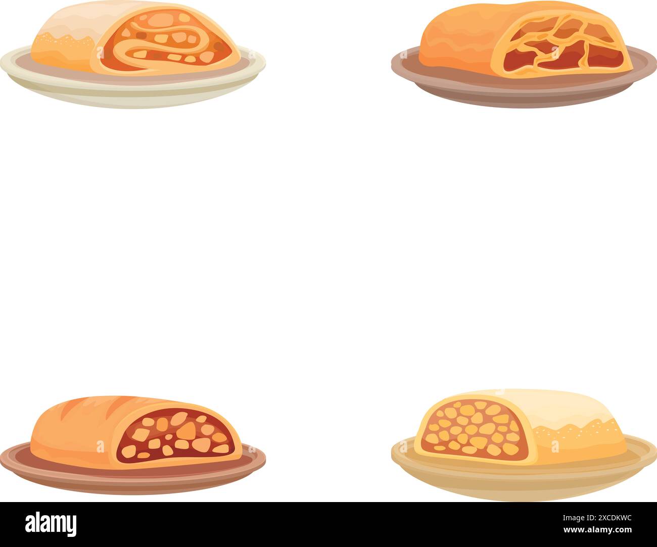 Assorted bread loaves set with a variety of whole grain artisanal ...