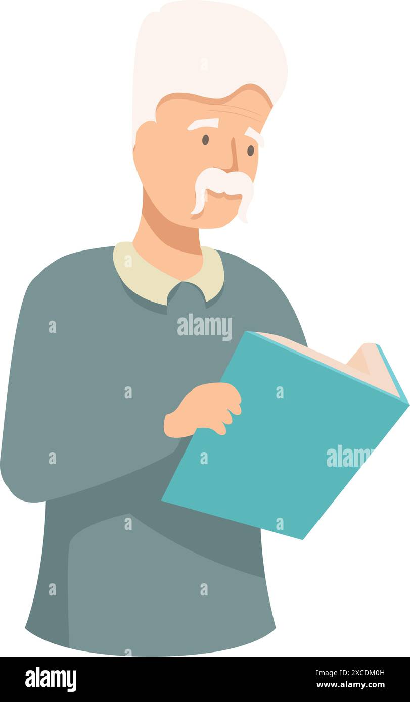 Engrossed reader Stock Vector Images - Alamy