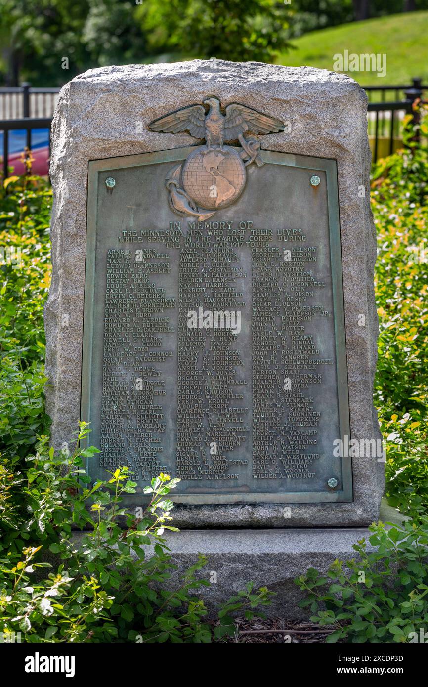 United States Marine Corps WW I Memorial was dedicated in 1936 in ...