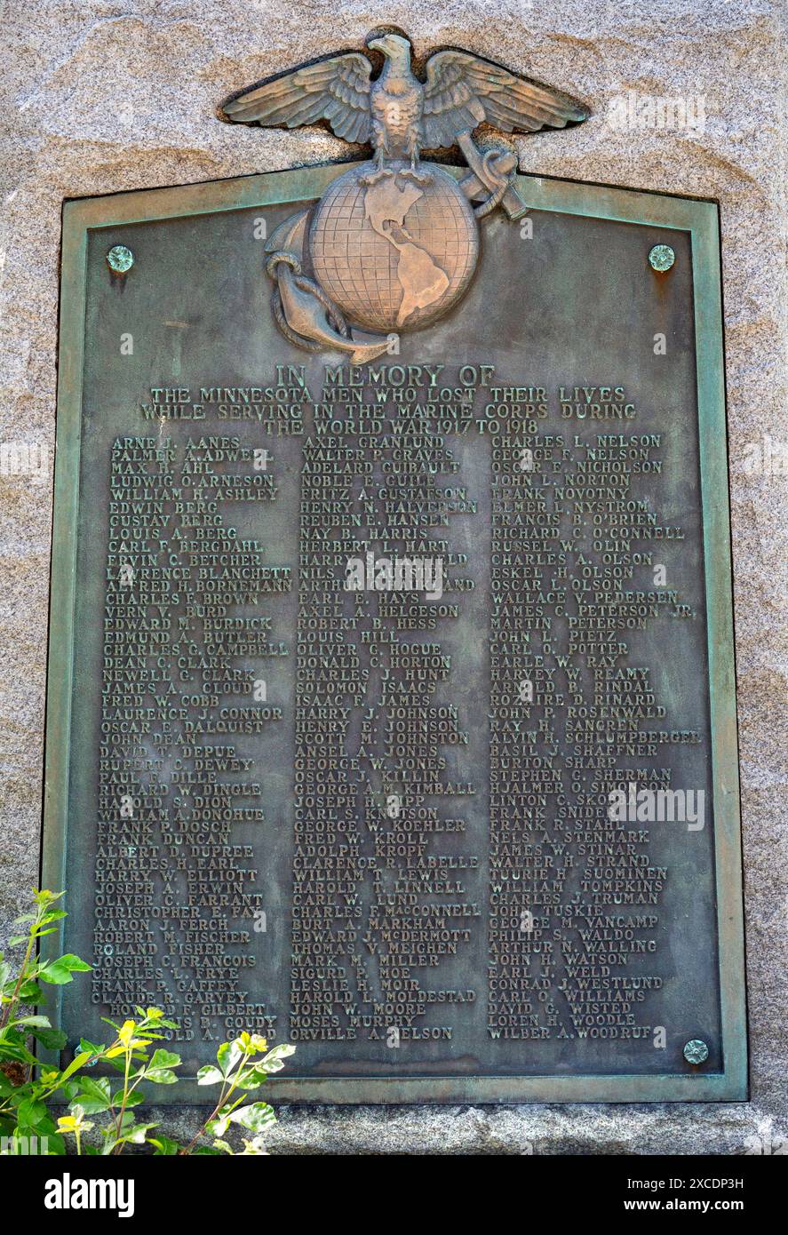 United States Marine Corps WW I Memorial was dedicated in 1936 in ...