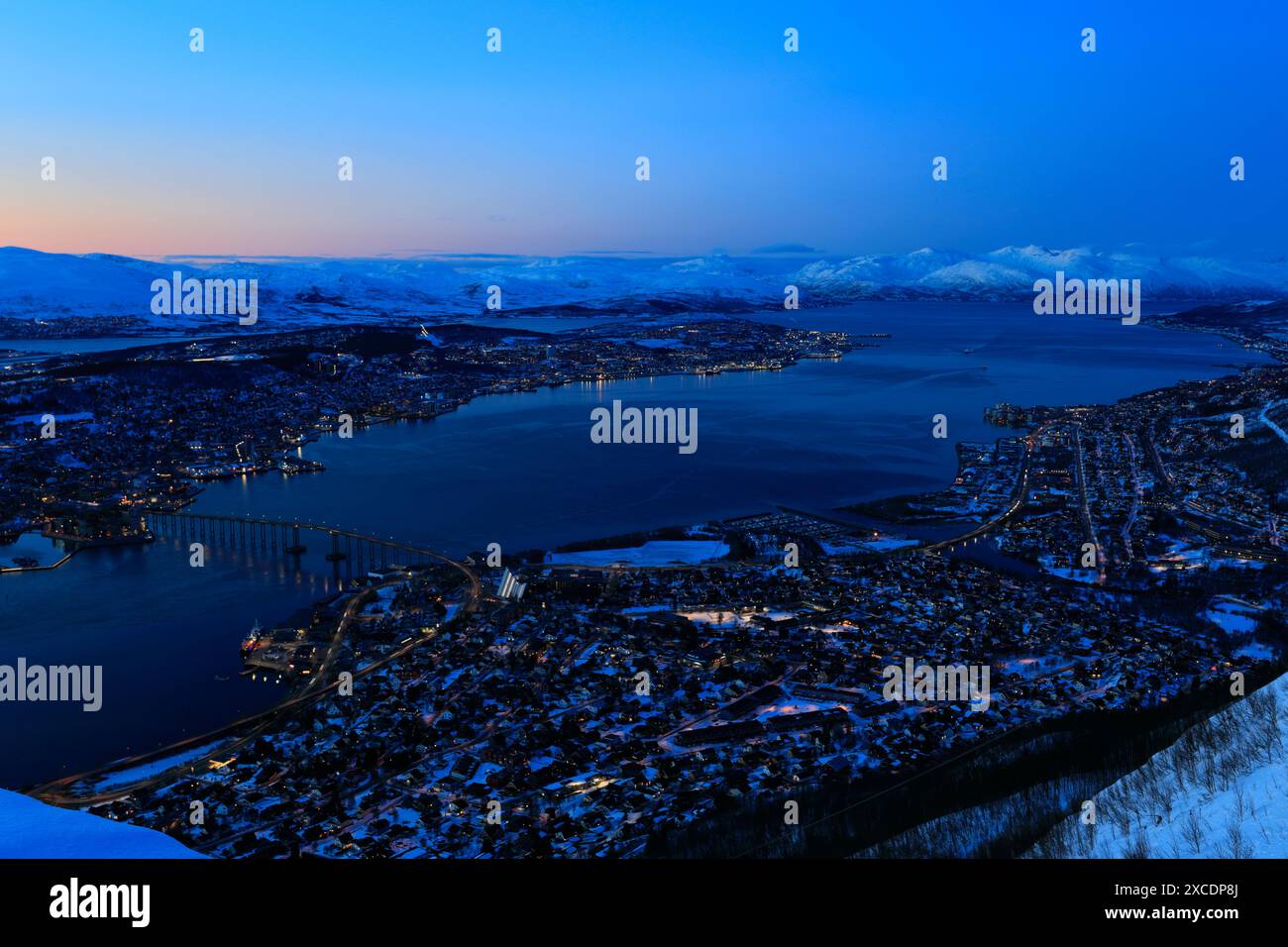 View tromso city night from hi-res stock photography and images - Alamy