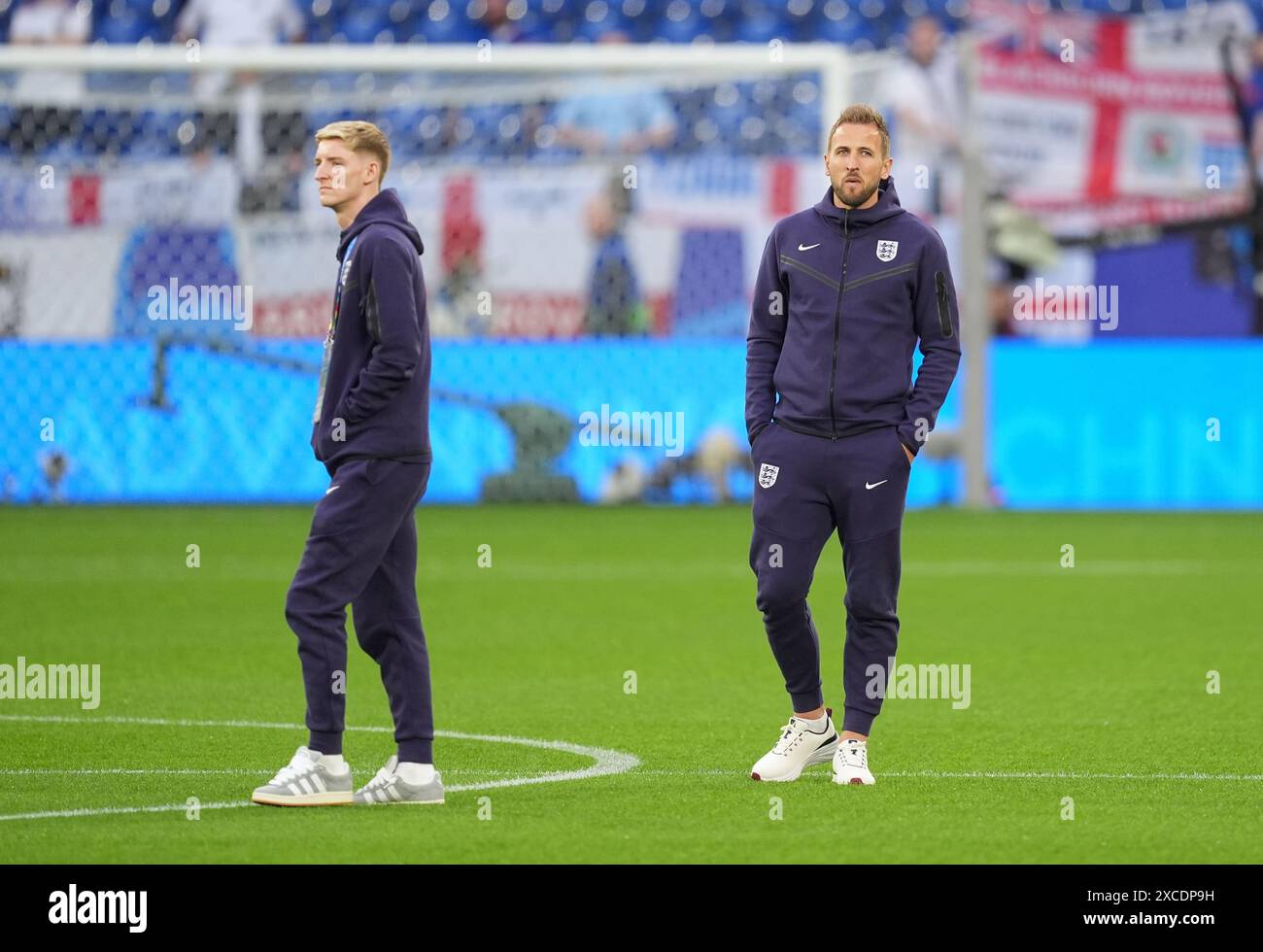 England's Anthony Gordon and Harry Kane ahead of the UEFA Euro 2024 ...