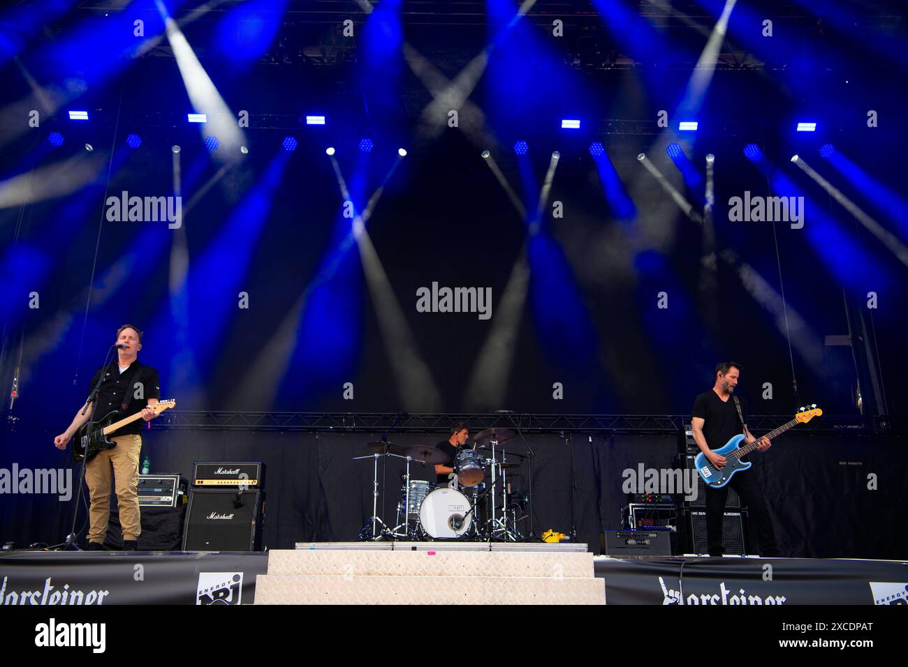 American rock band, Dogstar, performing at the Rock Im Park Festival in ...