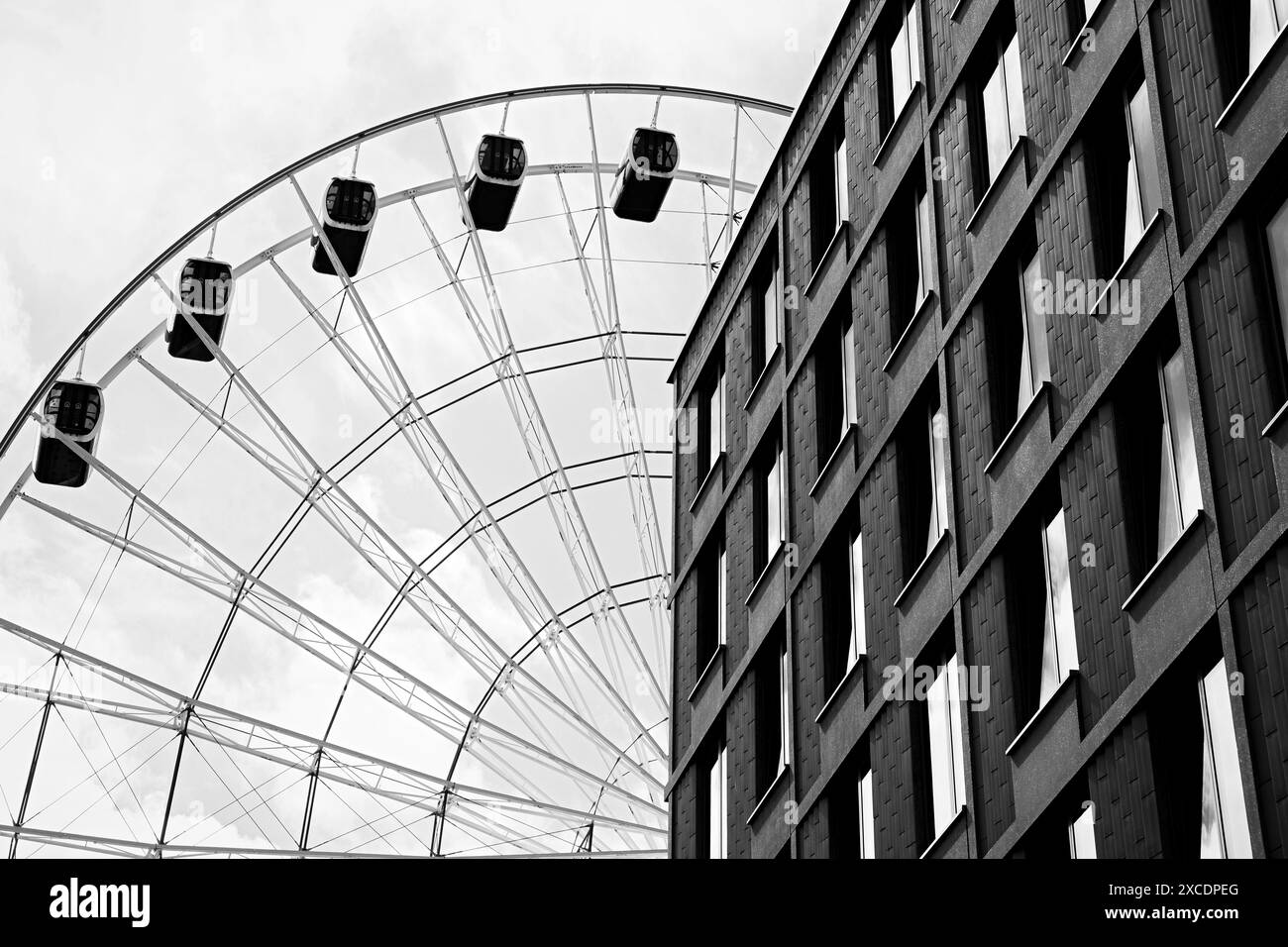 Munchen attraction Black and White Stock Photos & Images - Alamy