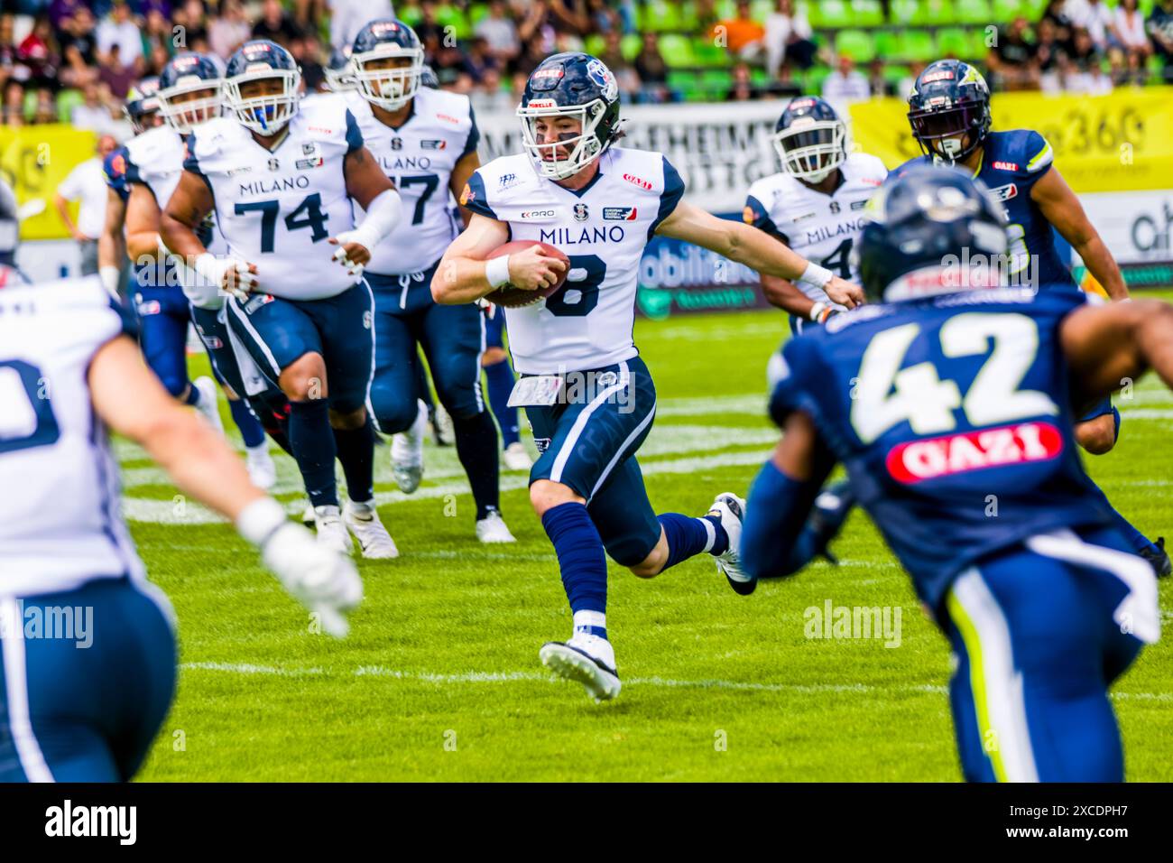 European League of Football, ELF/ Game: Milano Seamen at Stuttgart ...