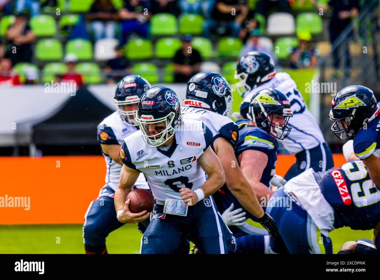 European League of Football, ELF/ Game: Milano Seamen at Stuttgart ...