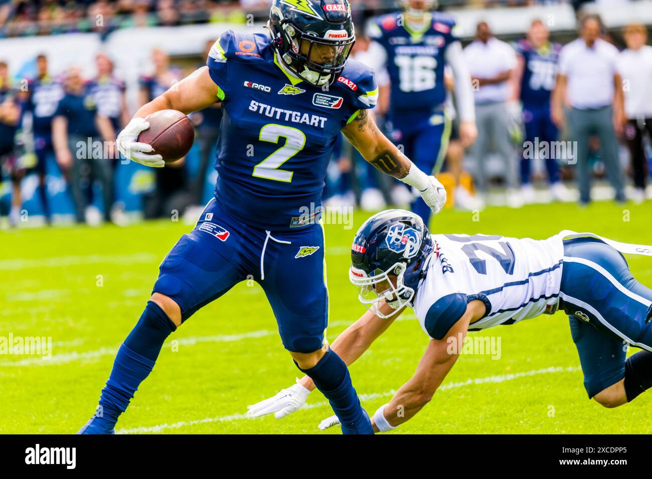 European League of Football, ELF/ Game: Milano Seamen at Stuttgart ...