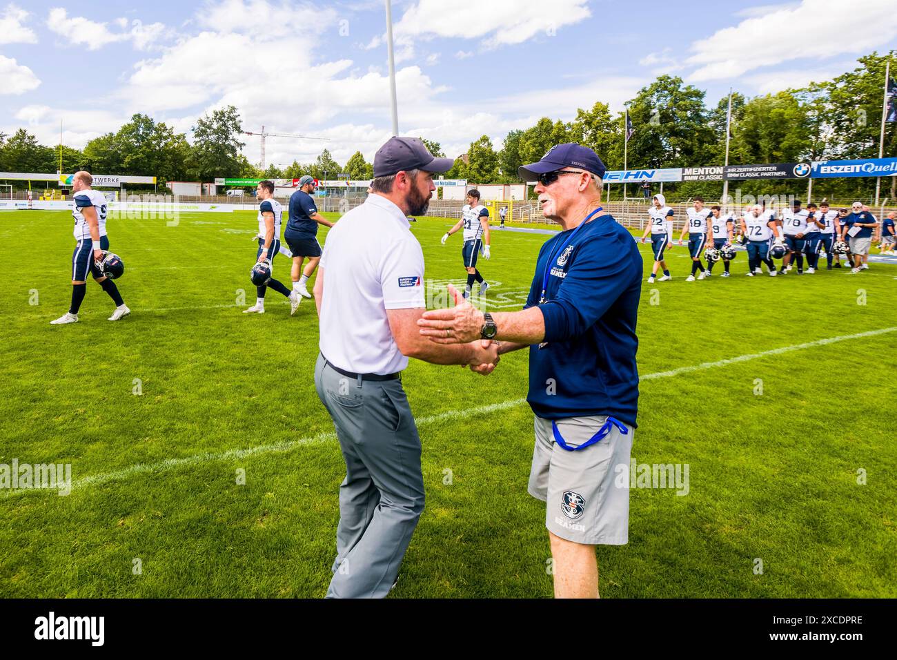 European League of Football, ELF/ Game: Milano Seamen at Stuttgart ...
