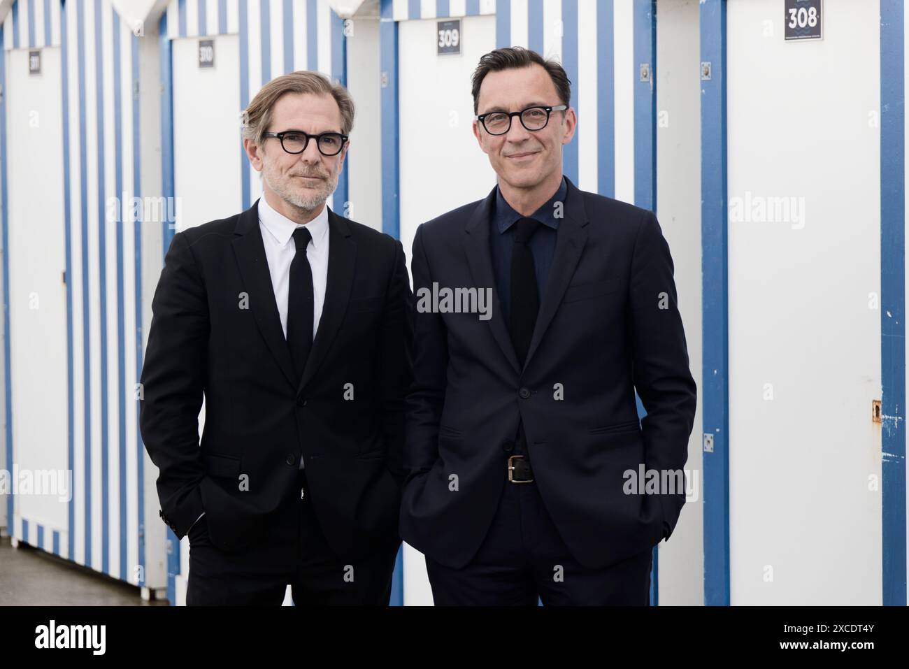 Cabourg, France. 15th June, 2024. Matthieu Delaporte and Alexandre De ...