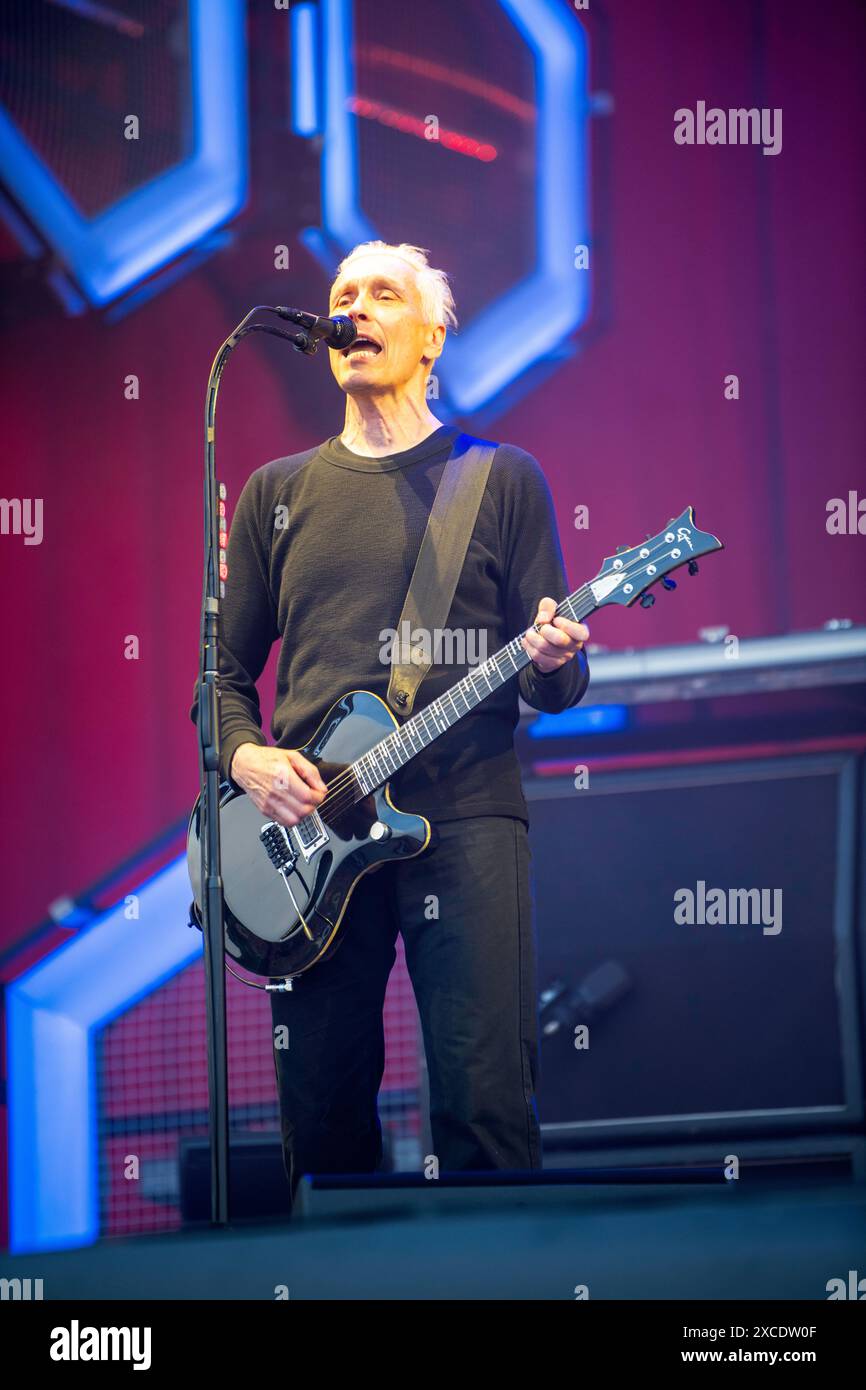 German punk rock band, Die Ärzte, performing at the Rock Im Park ...