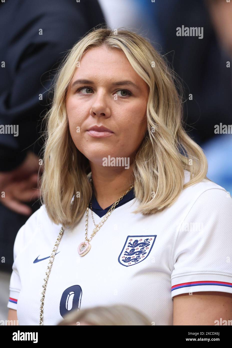 Gelsenkirchen, Germany, 16th June 2024. Kate Goodland wife of England ...