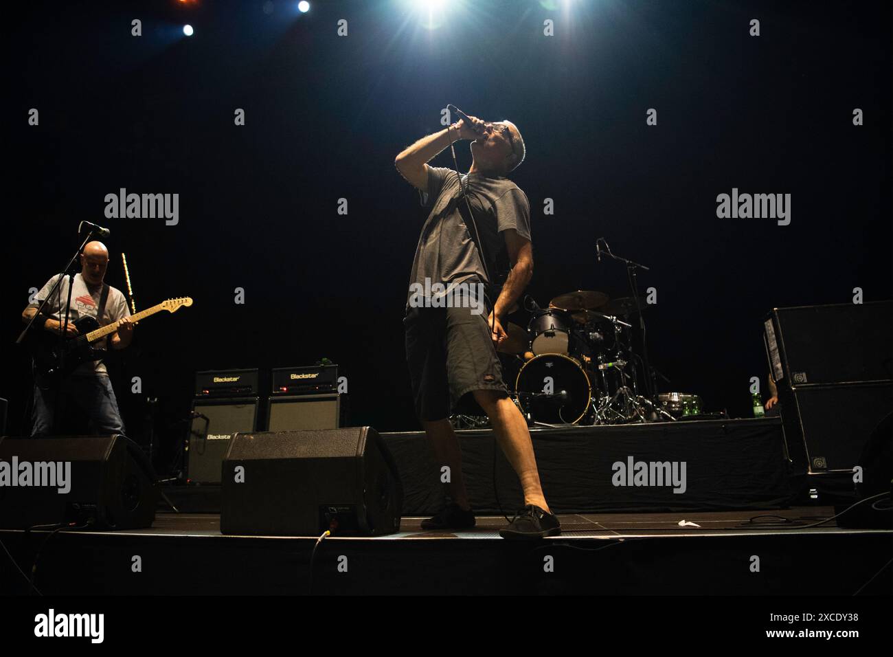American punk rock band, Descendents, performing at the Rock Im Park ...