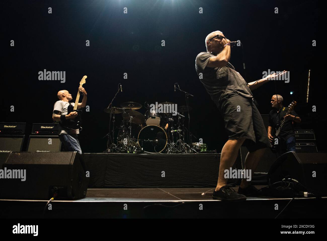 American punk rock band, Descendents, performing at the Rock Im Park ...