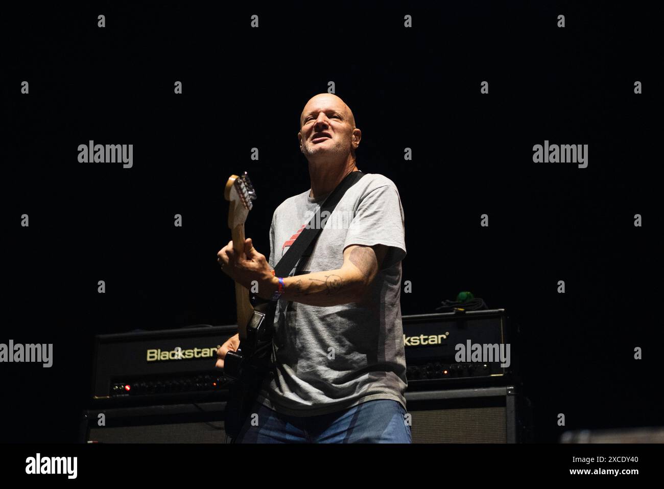 American punk rock band, Descendents, performing at the Rock Im Park ...