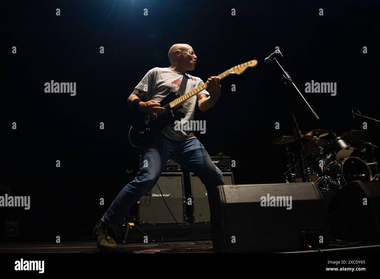 American punk rock band, Descendents, performing at the Rock Im Park ...