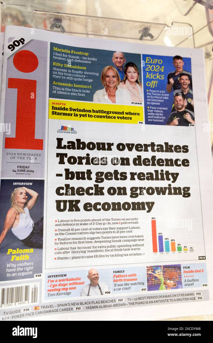 Uk election 2024 party manifestos hi-res stock photography and images ...