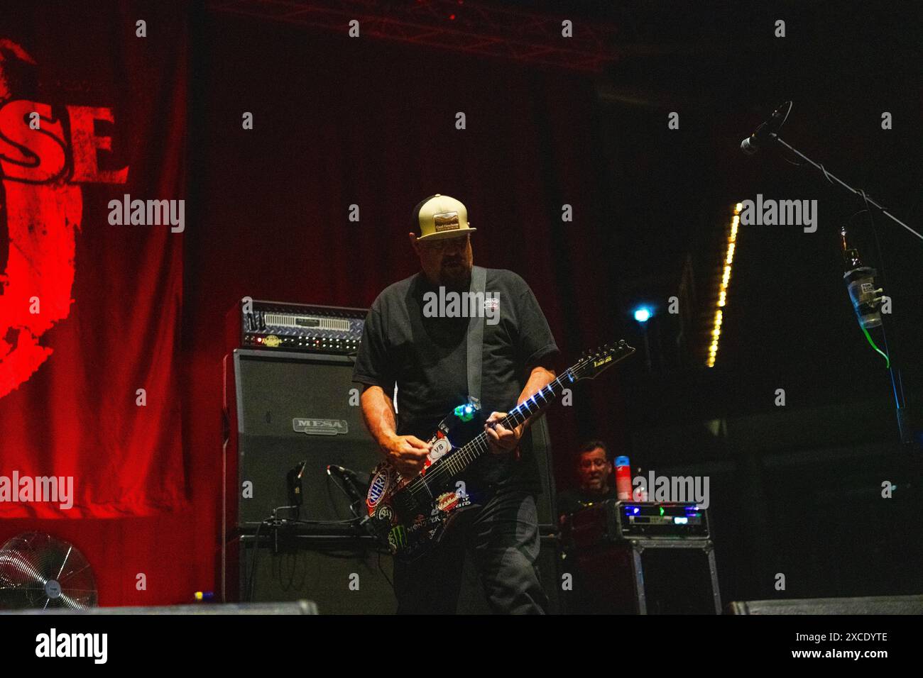 American punk band, Pennywise, performing at the Rock Im Park Festival ...