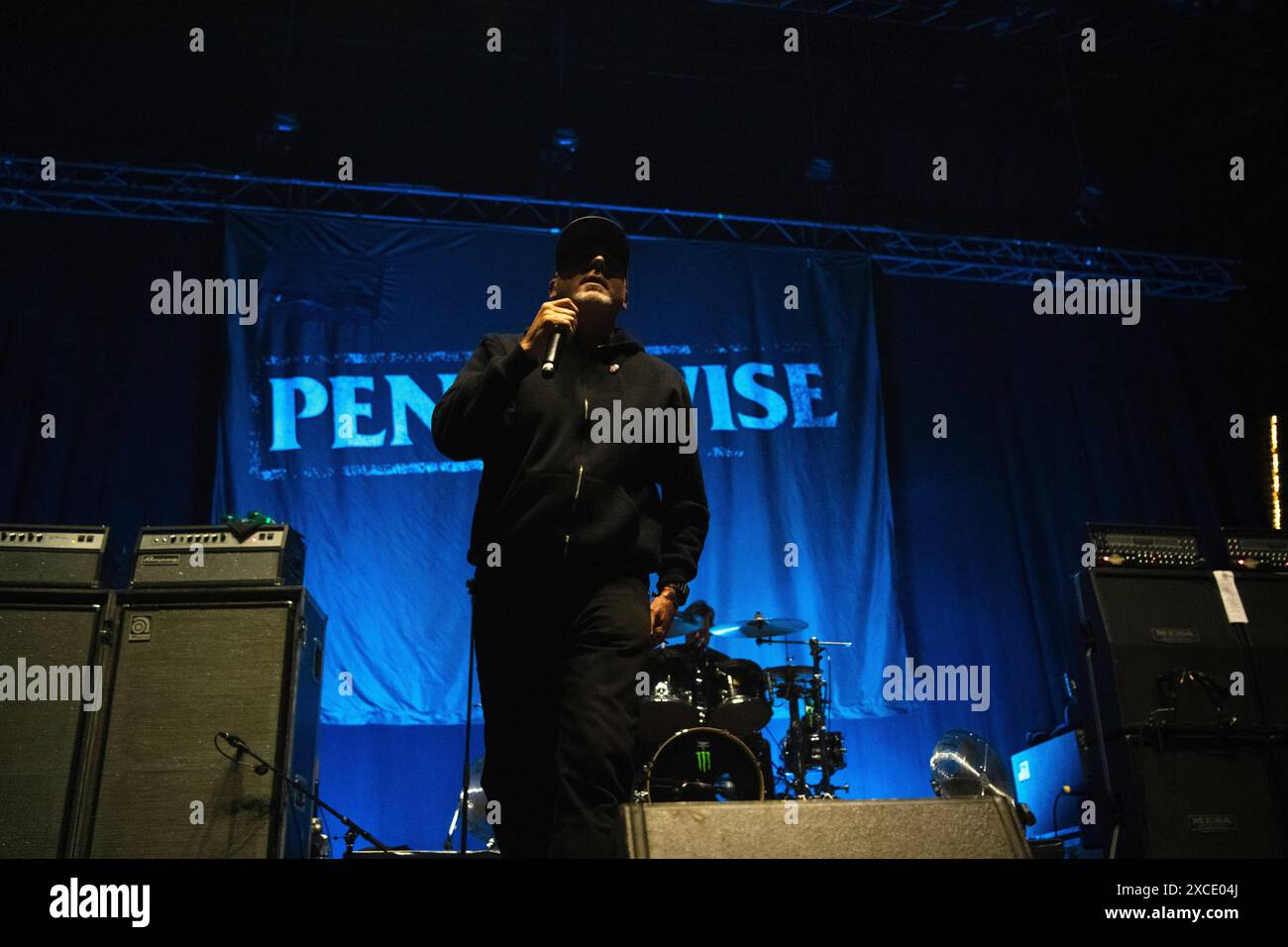 American punk band, Pennywise, performing at the Rock Im Park Festival ...