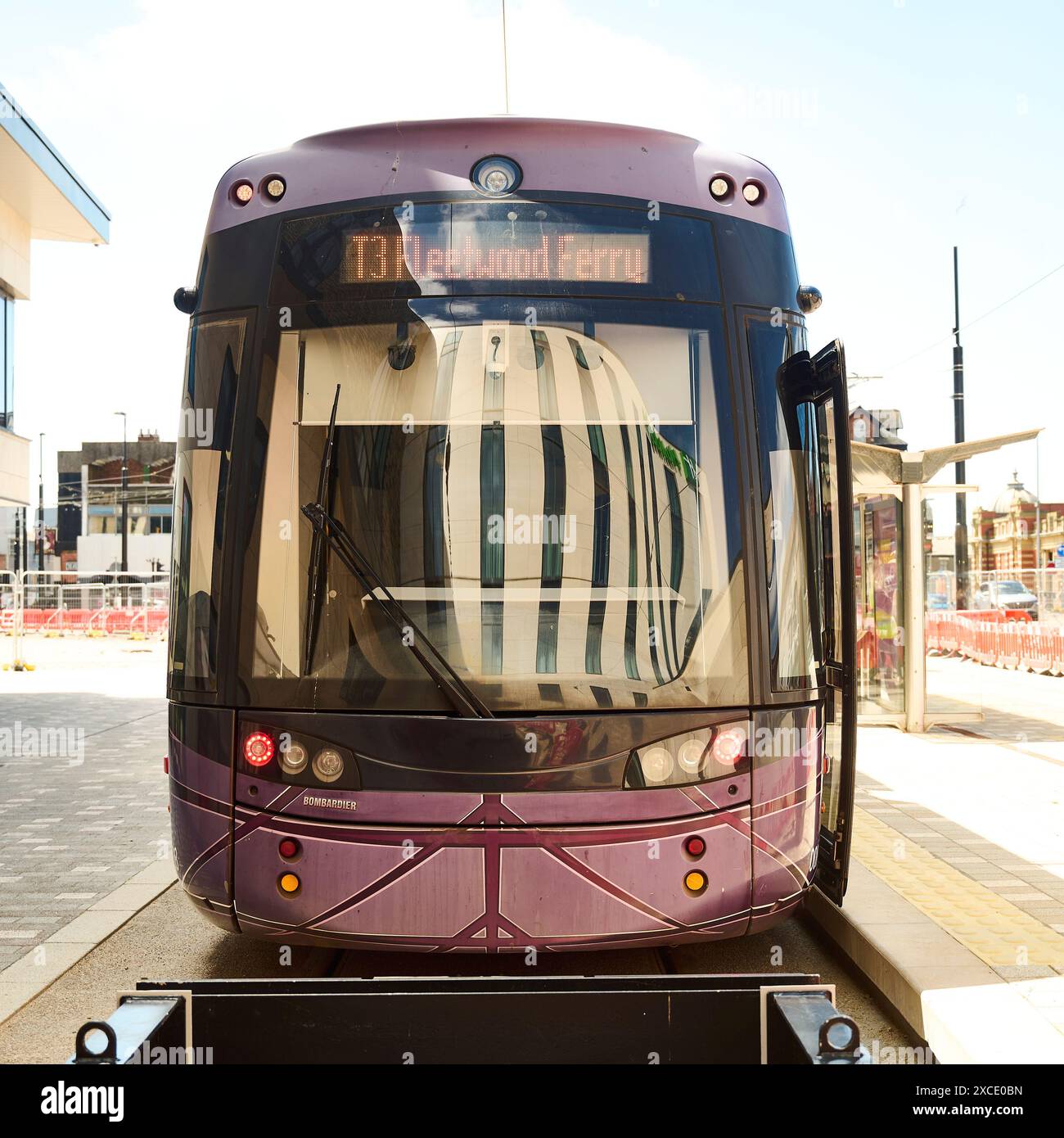 Blackpool trams return to the town centre after over 60 years.The new ...