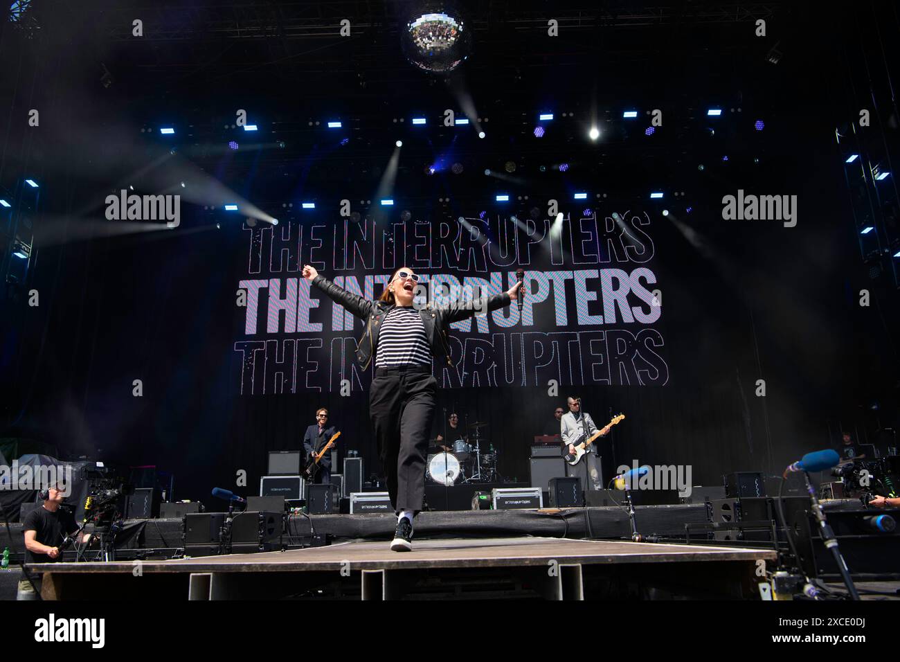 American ska punk band, The Interrupters, performing at the Rock Im ...