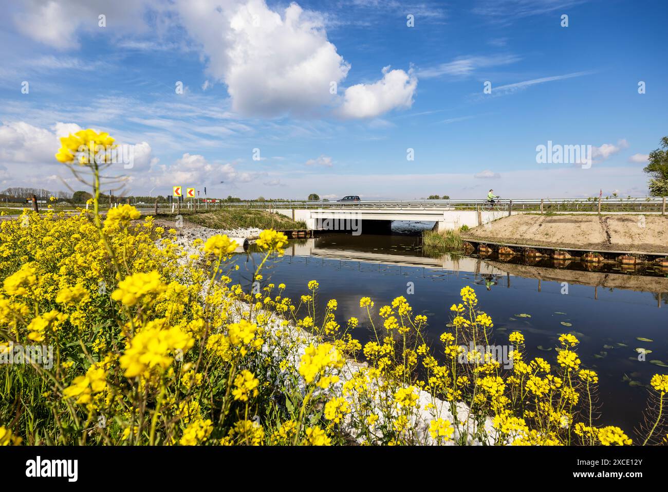 newly finished viaduct over water Stock Photo - Alamy