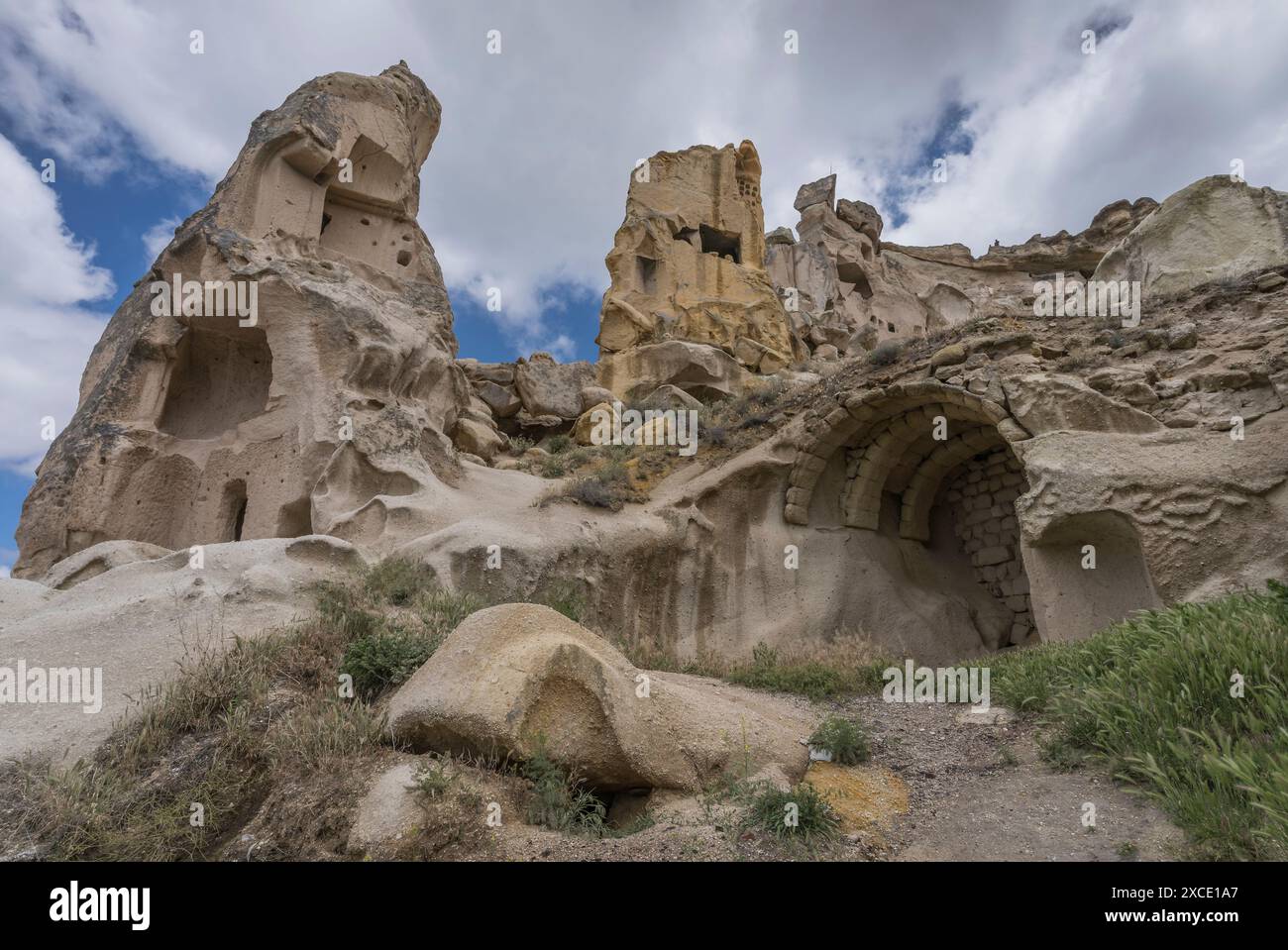Cavusin castle hi-res stock photography and images - Alamy