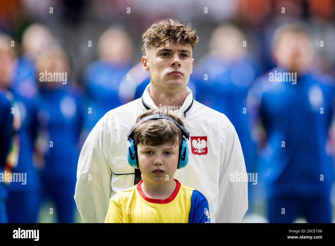 Hamburg, Germany. 16th June, 2024. Nicola Zalewski of Poland seen ...