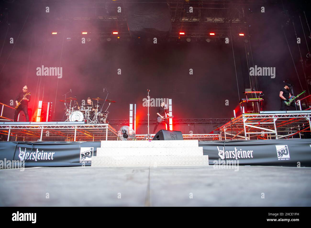 Australian electronic rock band, Pendulum, performing at the Rock Im ...