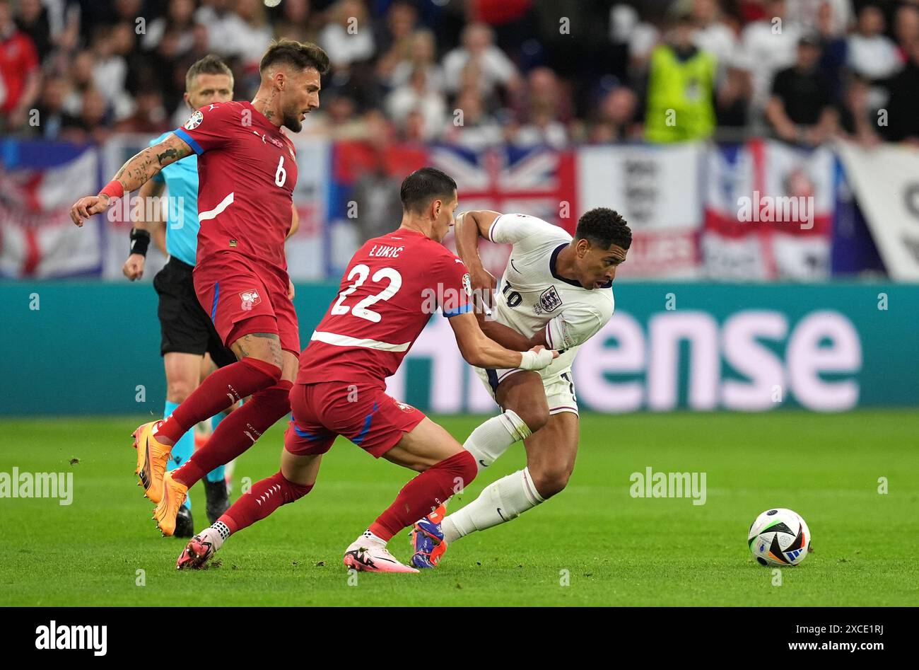Euros 2024 jude bellingham, back hi-res stock photography and images ...