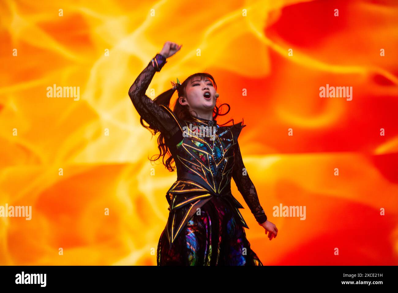 Babymetal concerto hi-res stock photography and images - Alamy