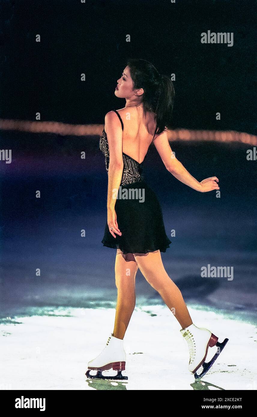 Kristi Yamaguchi (USA) competing at the "A Skating Tribute: A Legacy to the 1961 U.S. World Team ...