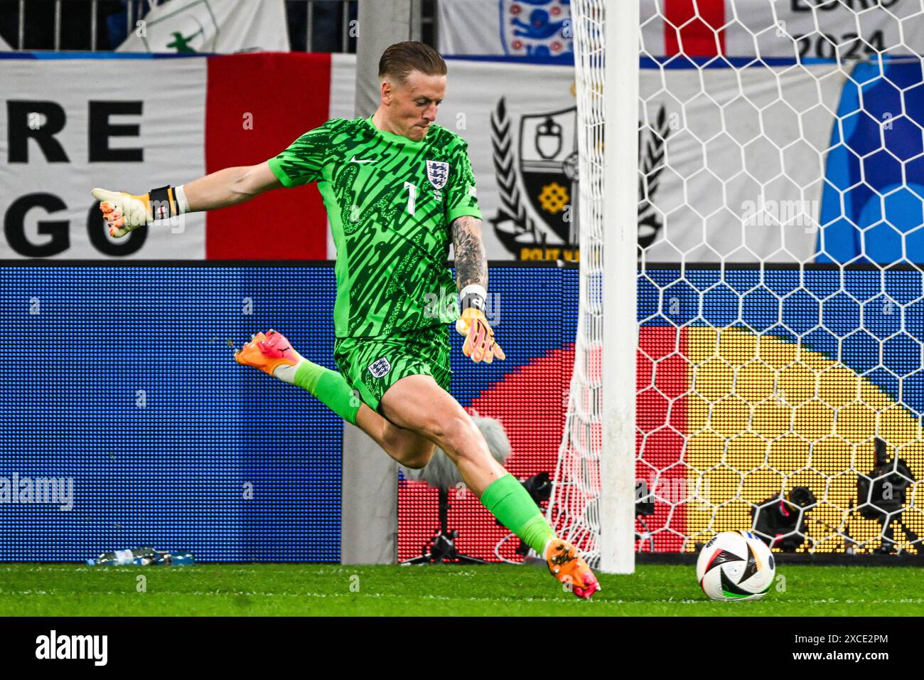GELSENKIRCHEN - England goalkeeper Jordan Pickford during the UEFA EURO ...