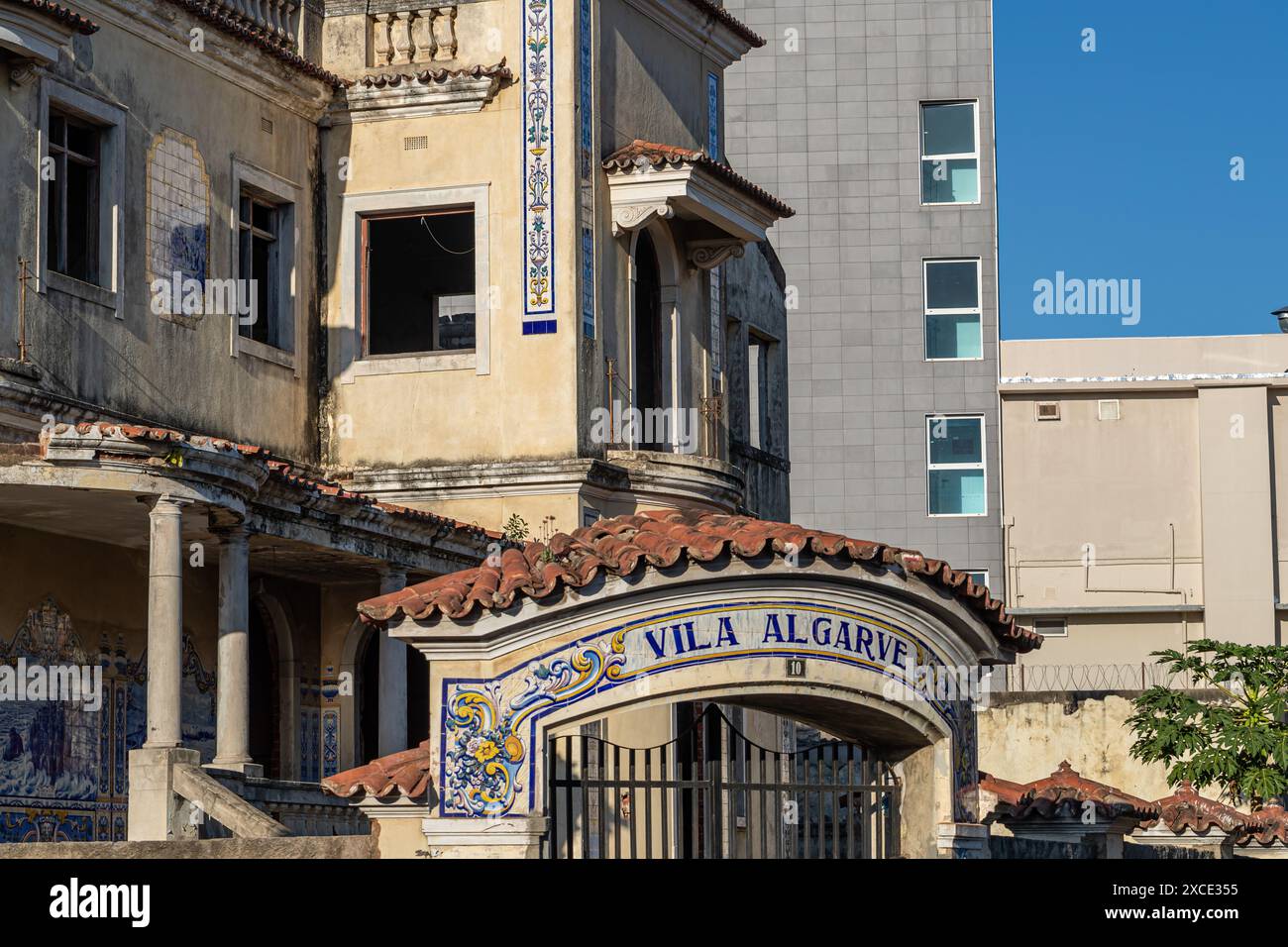 Mozambique, Maputo, Maputo Cidade, Ruins of Vila Algarve former secret ...