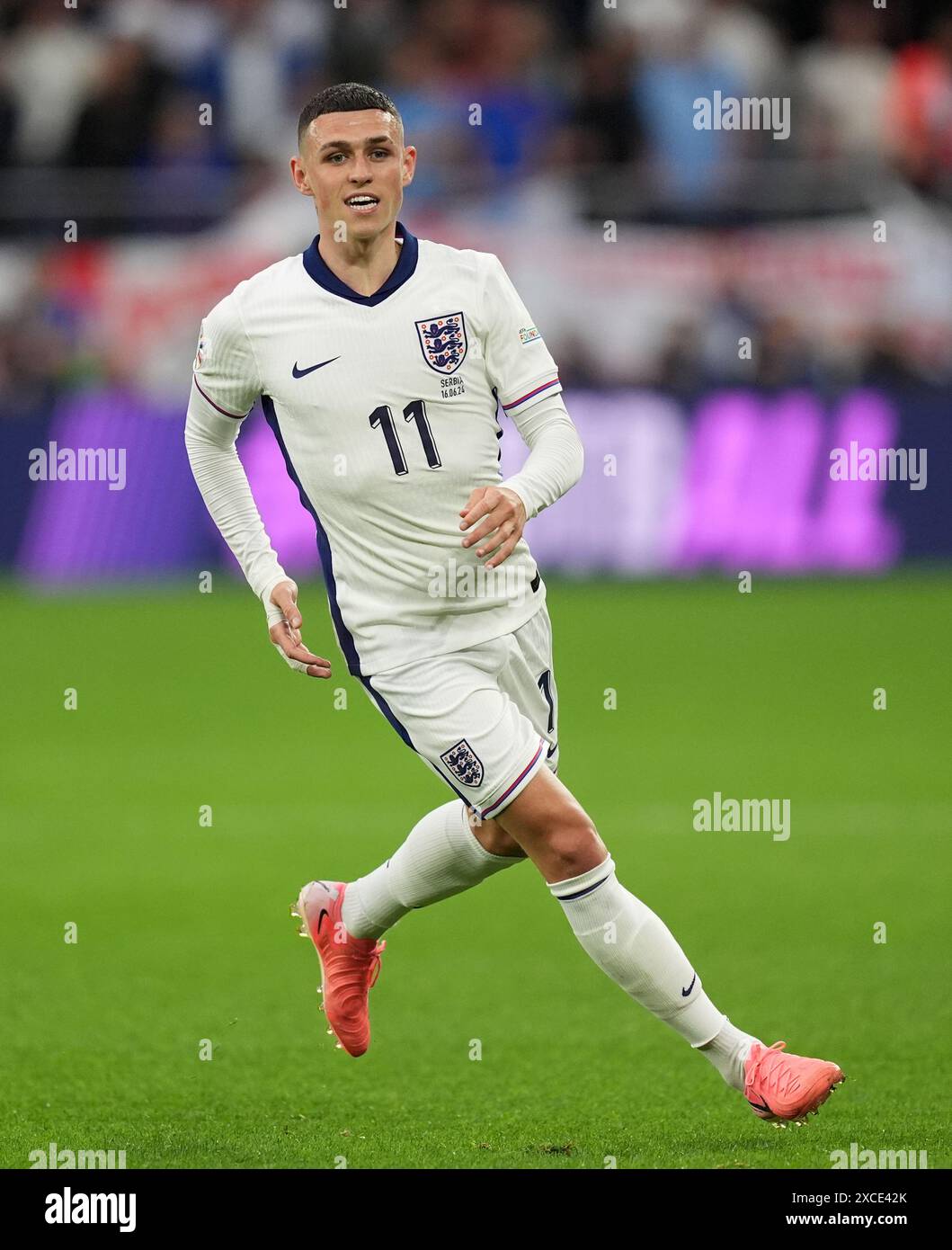 England's Phil Foden during the UEFA Euro 2024 Group C match at the ...