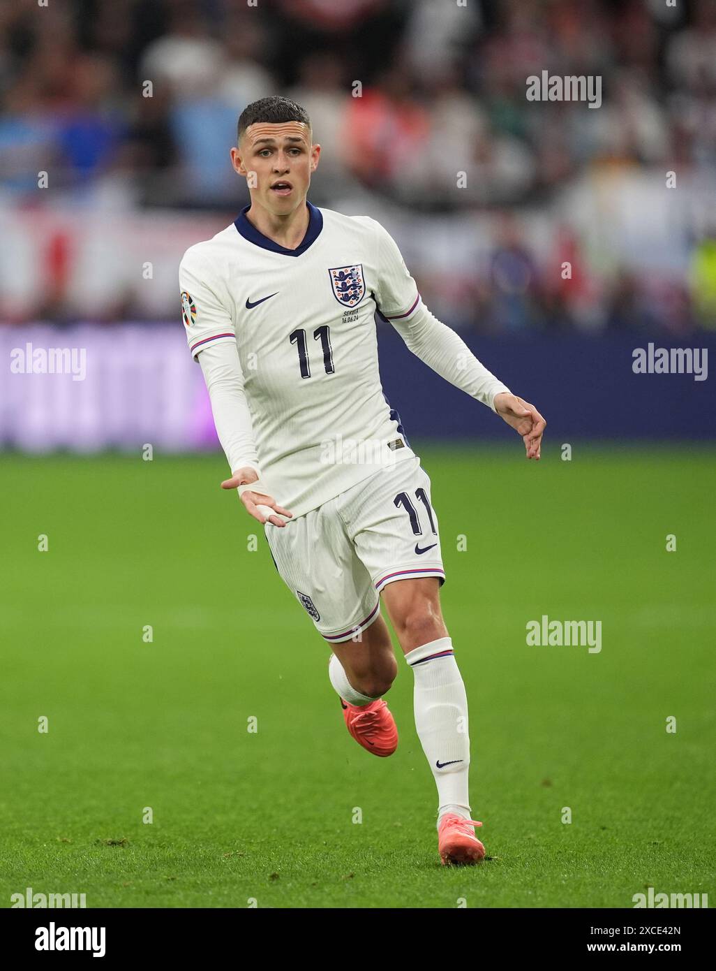 England's Phil Foden during the UEFA Euro 2024 Group C match at the ...