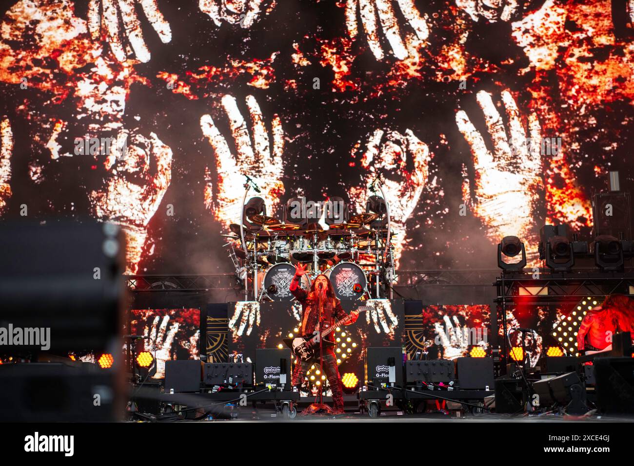 Machine head chitarrista hi-res stock photography and images - Alamy