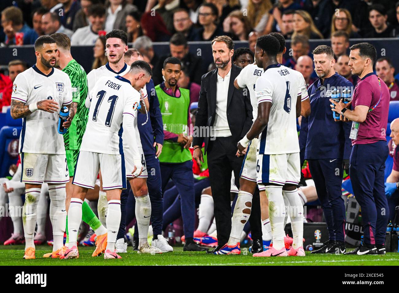 GELSENKIRCHEN - England coach Gareth Southgate during the UEFA EURO ...
